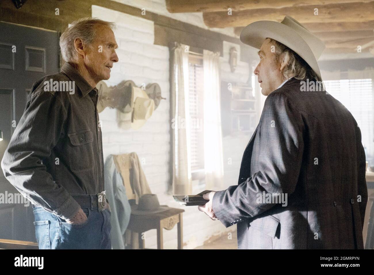 CRY MACHO, from left: Clint Eastwood, Dwight Yoakam, 2021. ph: Claire ...