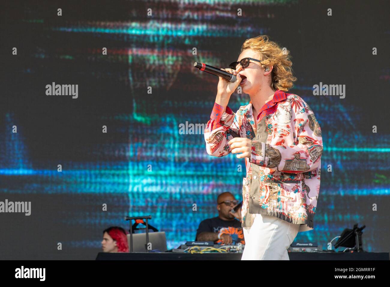 The Kid Laroi (Charlton Kenneth Jeffrey Howard) during the iHeartRadio ...