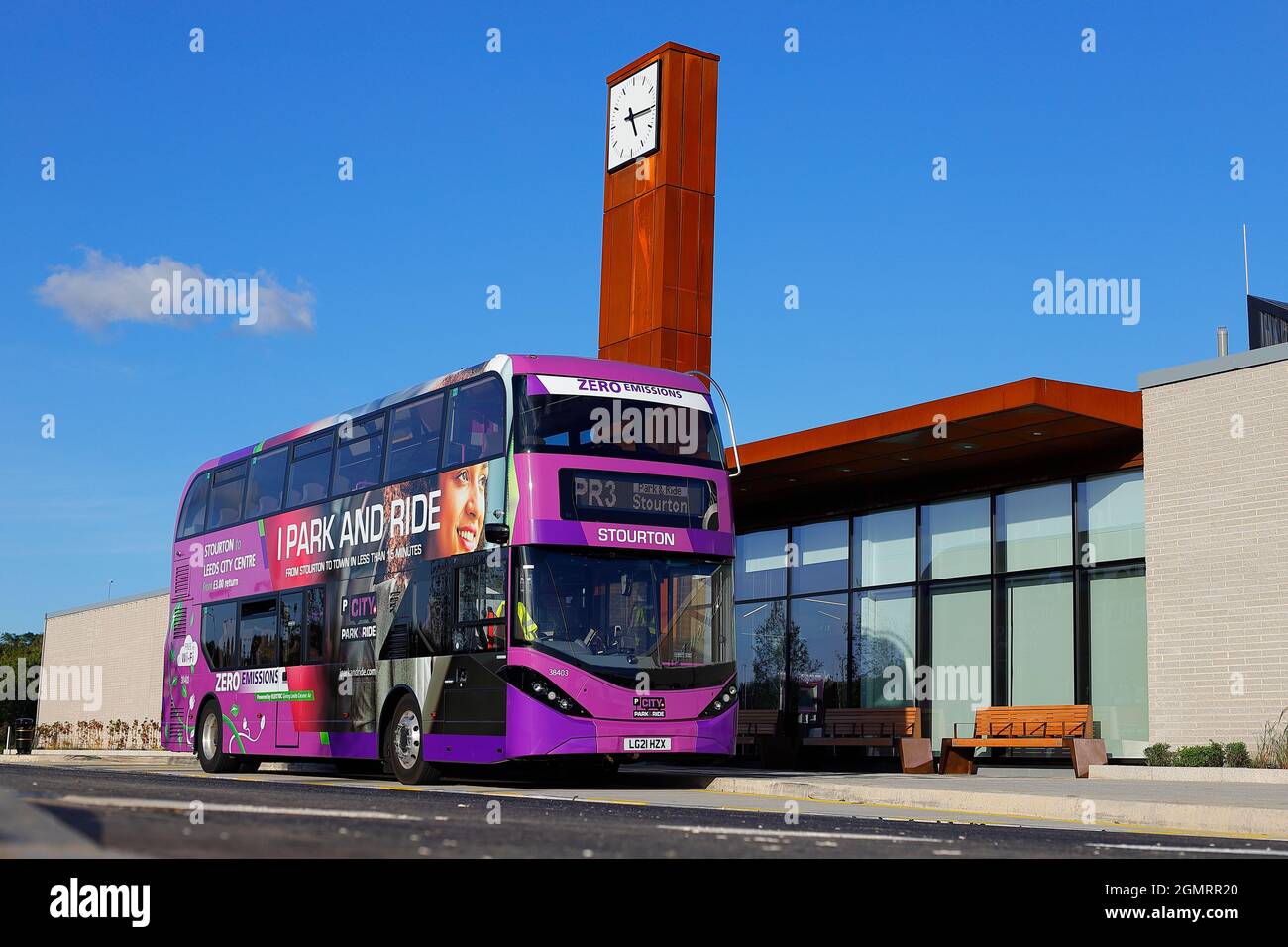 The new fully solar powered park & ride at Stourton in Leeds,West ...
