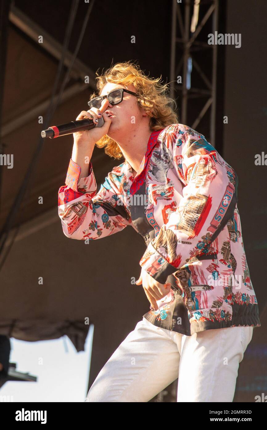 The Kid Laroi (Charlton Kenneth Jeffrey Howard) during the iHeartRadio ...