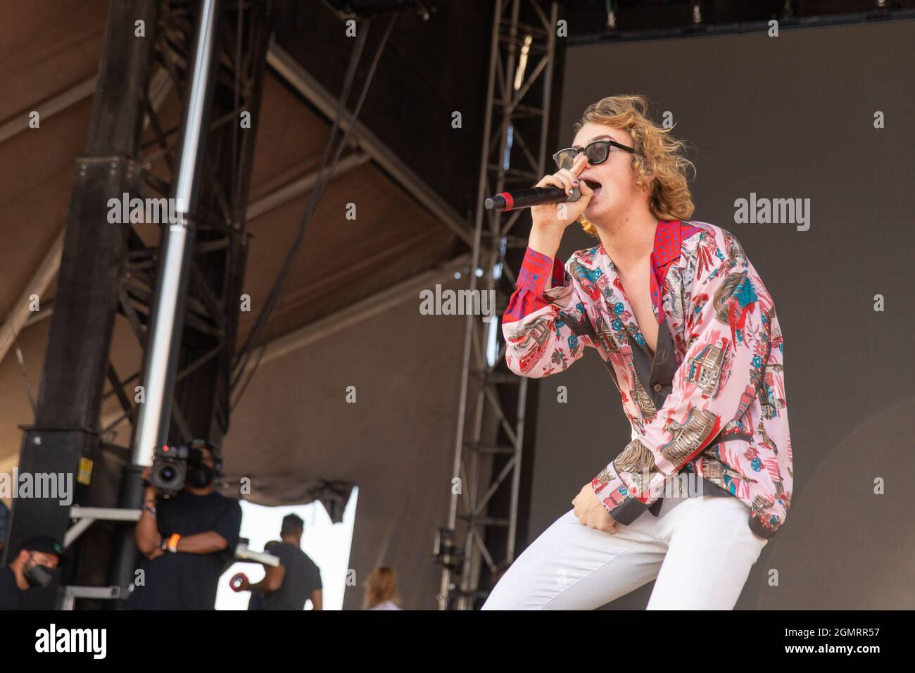 The Kid Laroi (Charlton Kenneth Jeffrey Howard) during the iHeartRadio ...