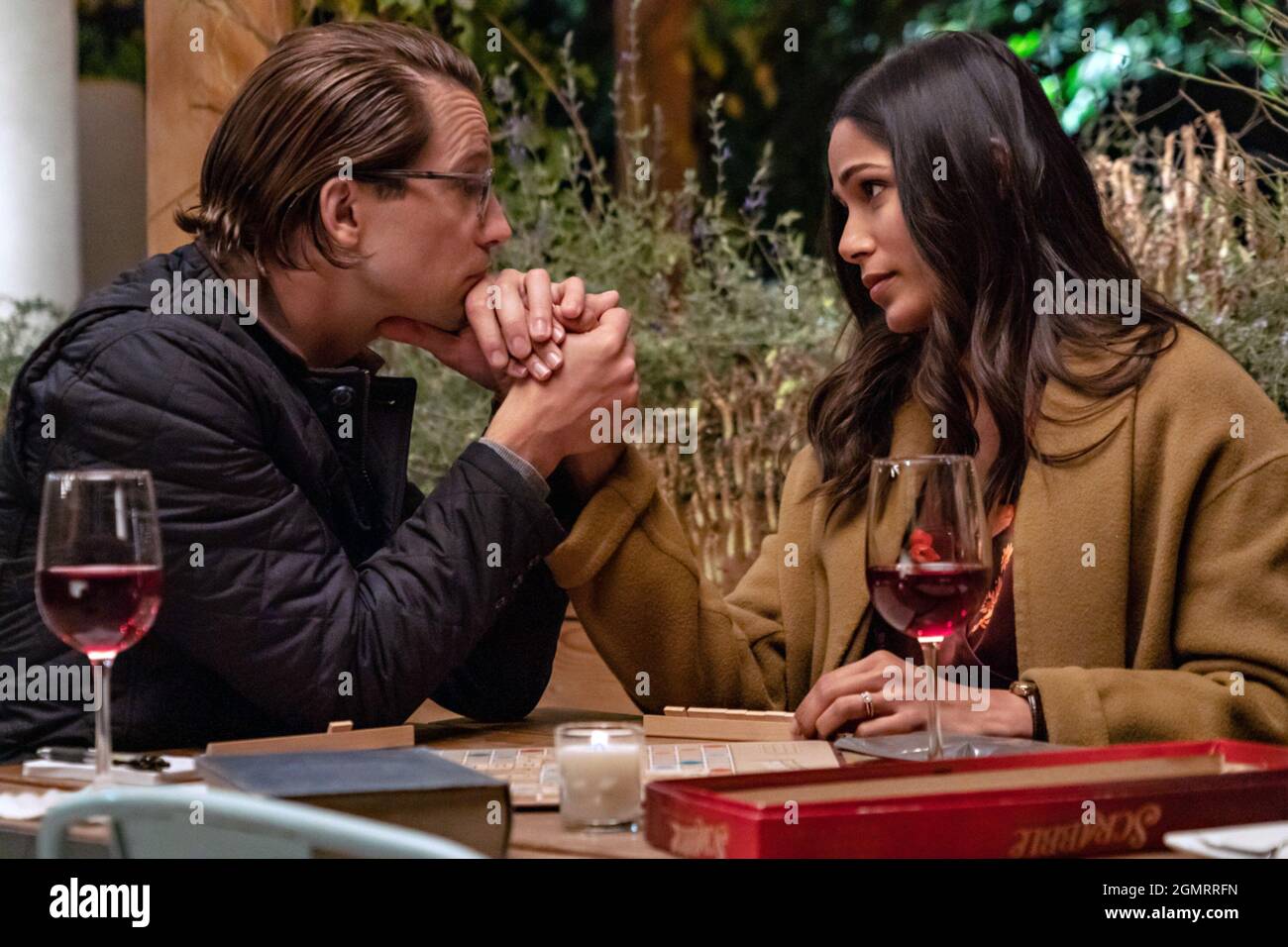 INTRUSION, from left: Logan Marshall-Green, Freida Pinto, 2021. ph ...