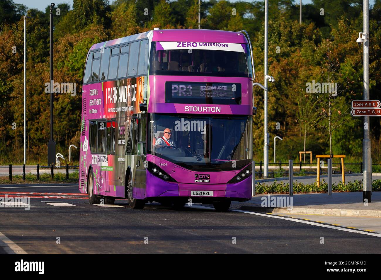 The new fully solar powered park & ride at Stourton in Leeds,West ...