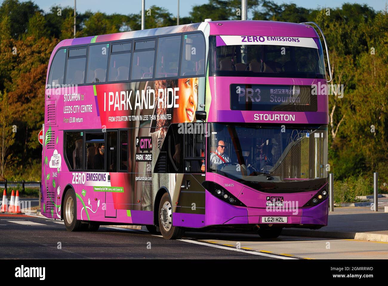 The new fully solar powered park & ride at Stourton in Leeds,West ...