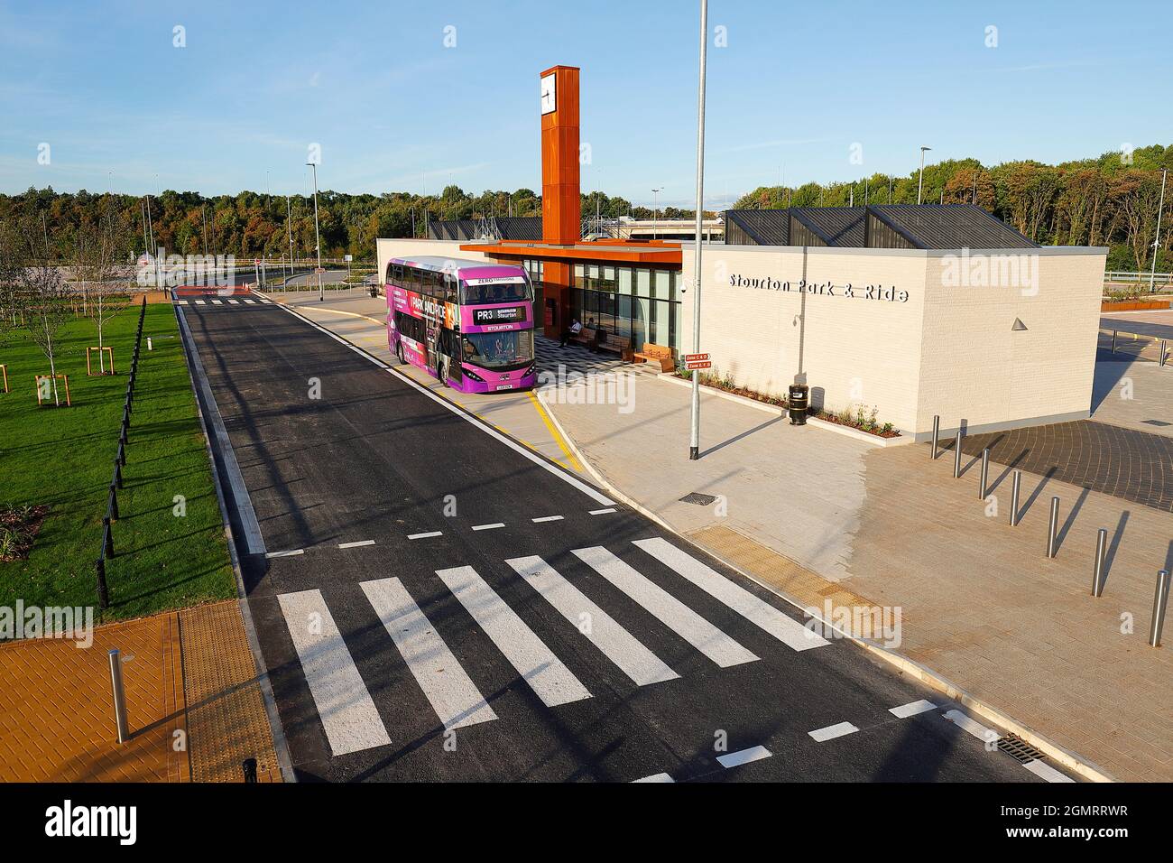 The new fully solar powered park & ride at Stourton in Leeds,West ...