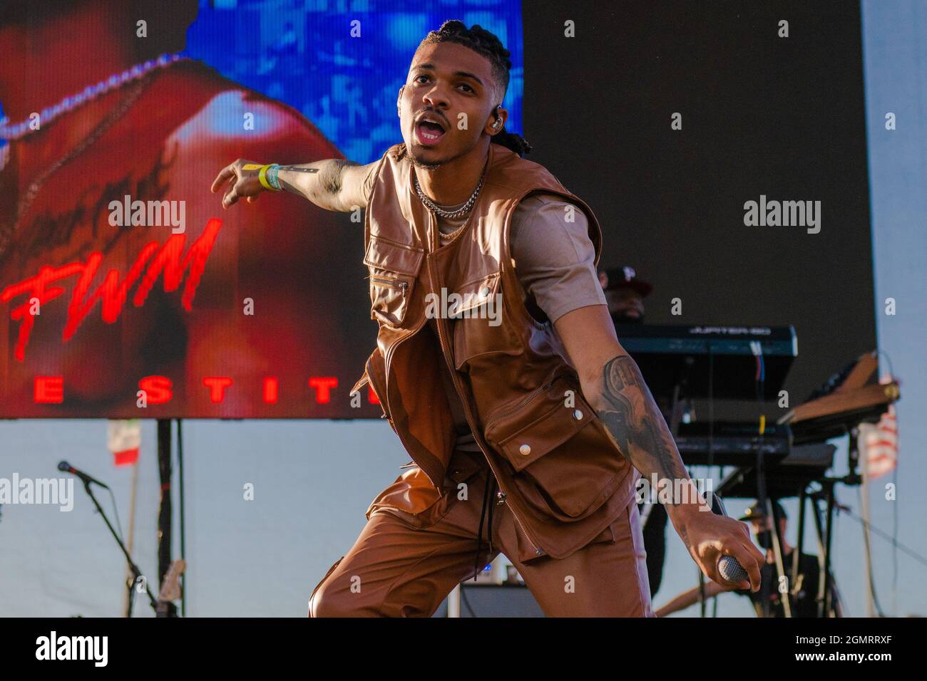 Concord, USA. 19th Sep, 2021. Tone Stith performs on Day Two of the ...