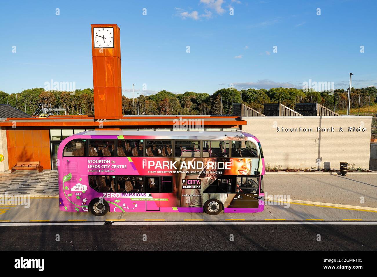 The new fully solar powered park & ride at Stourton in Leeds,West ...
