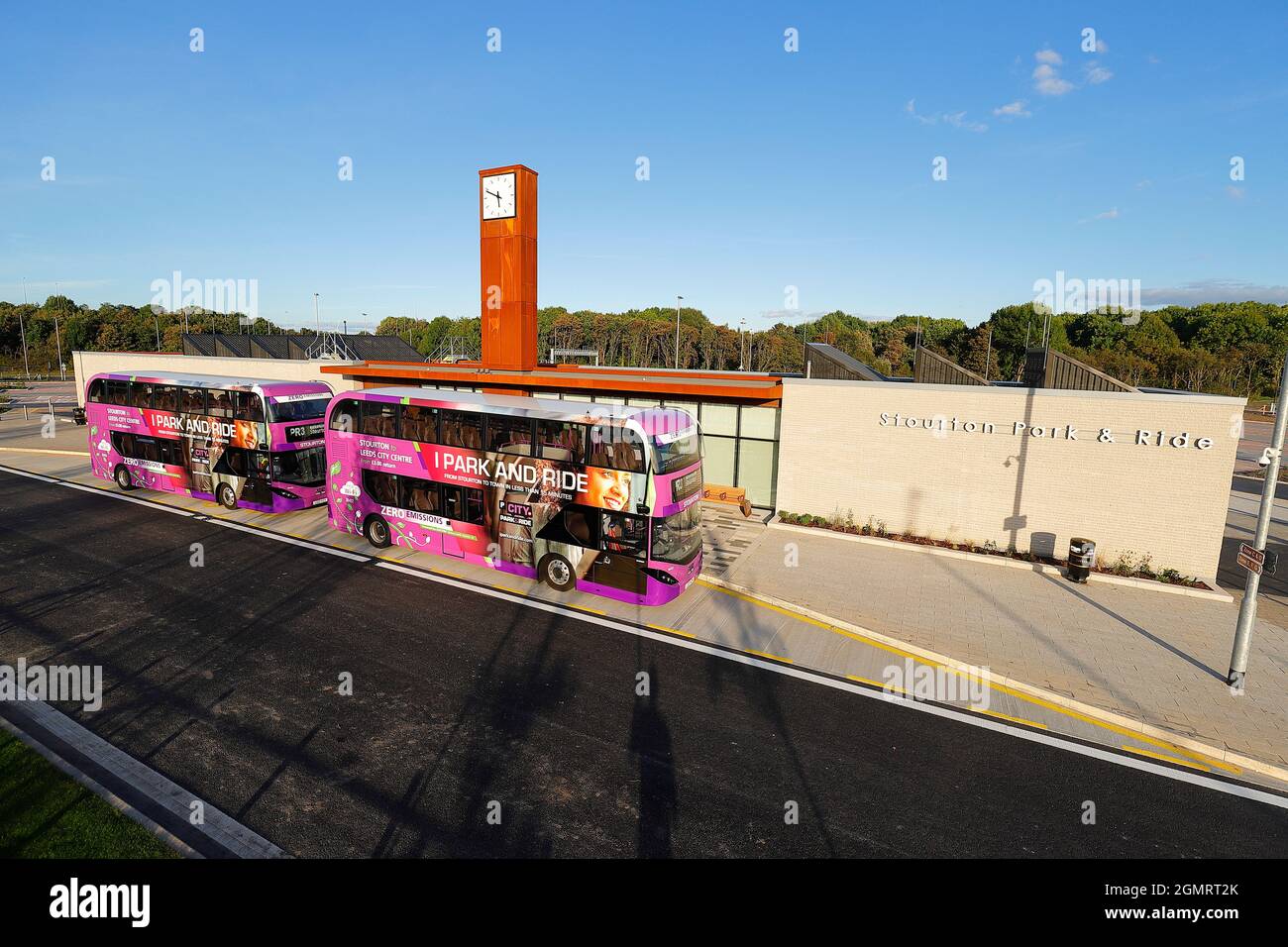 The new fully solar powered park & ride at Stourton in Leeds,West ...