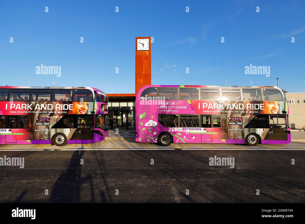 The new fully solar powered park & ride at Stourton in Leeds,West ...