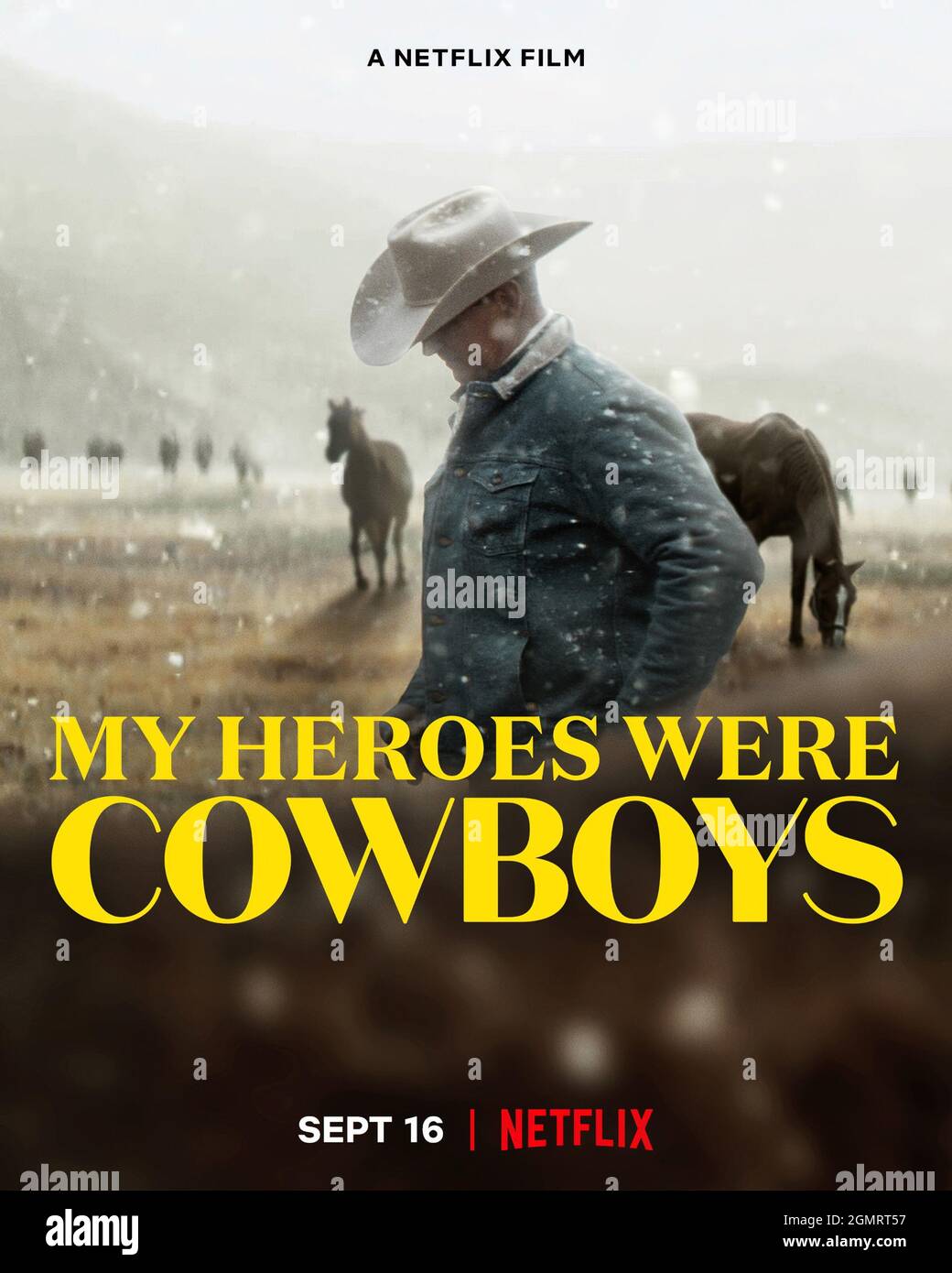 MY HEROES WERE COWBOYS, poster, Robin Wiltshire, 2021. © Netflix ...