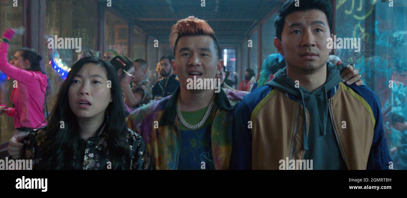 SHANG-CHI AND THE LEGEND OF THE TEN RINGS, from left: Awkwafina, Ronny ...