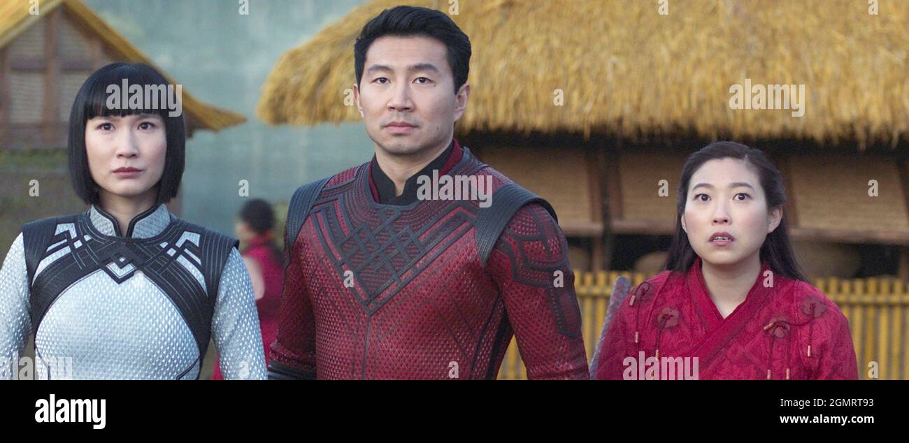 Shang Chi And The Legend Of The Ten Rings From Left Menger Zhang As