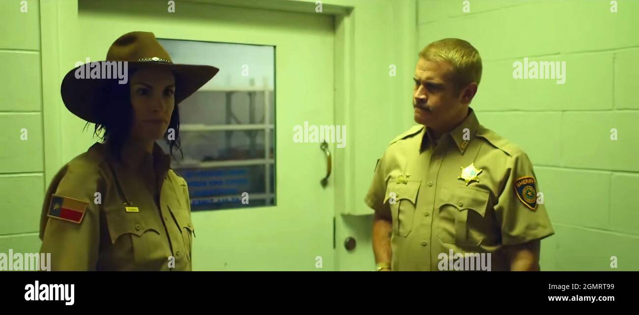 OUTLAW'S BUCKLE, from left: Rachel G. Whittle, Thom Hallum, 2021. © ITN ...