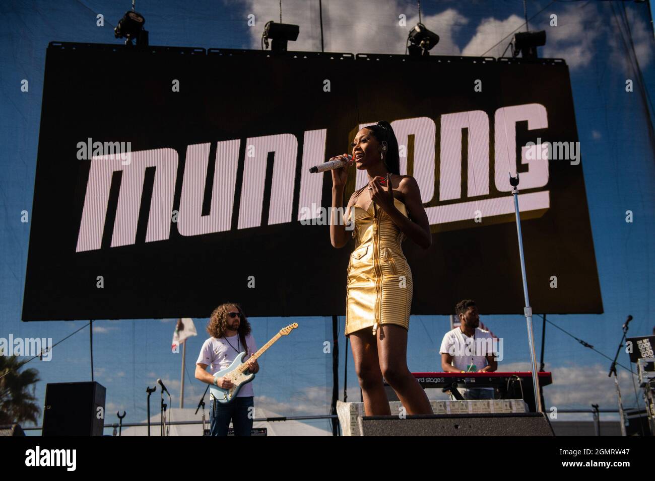 Muni Long performs on Day Two of the Lights on Festival at Concord ...