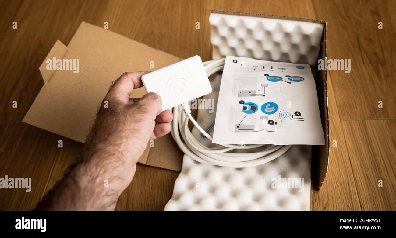 Wifi dongle hi-res stock photography and images - Alamy