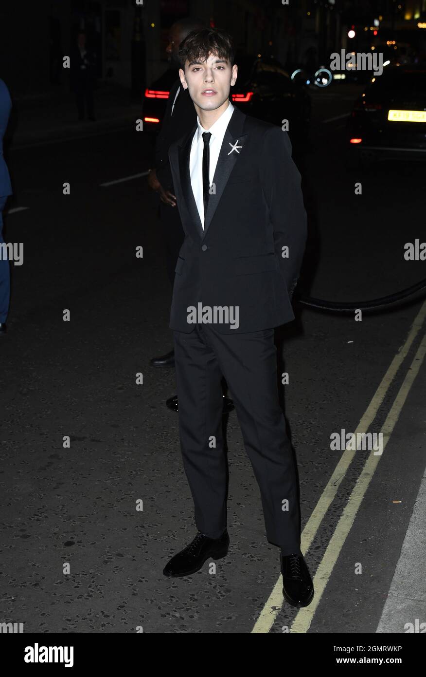 September 20th, 2021, London, UK Max Harwood arriving at the British ...