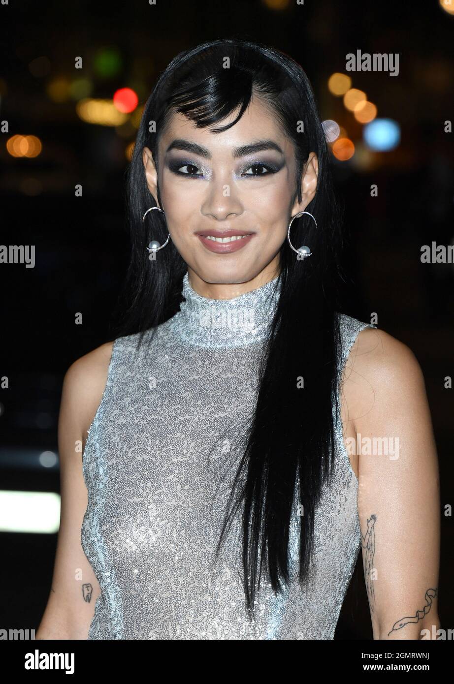 September 20th, 2021, London, UK Rina Sawayama arriving at the British ...