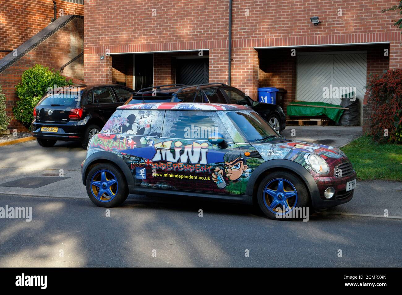 Vinyl wrapped car hi-res stock photography and images - Alamy