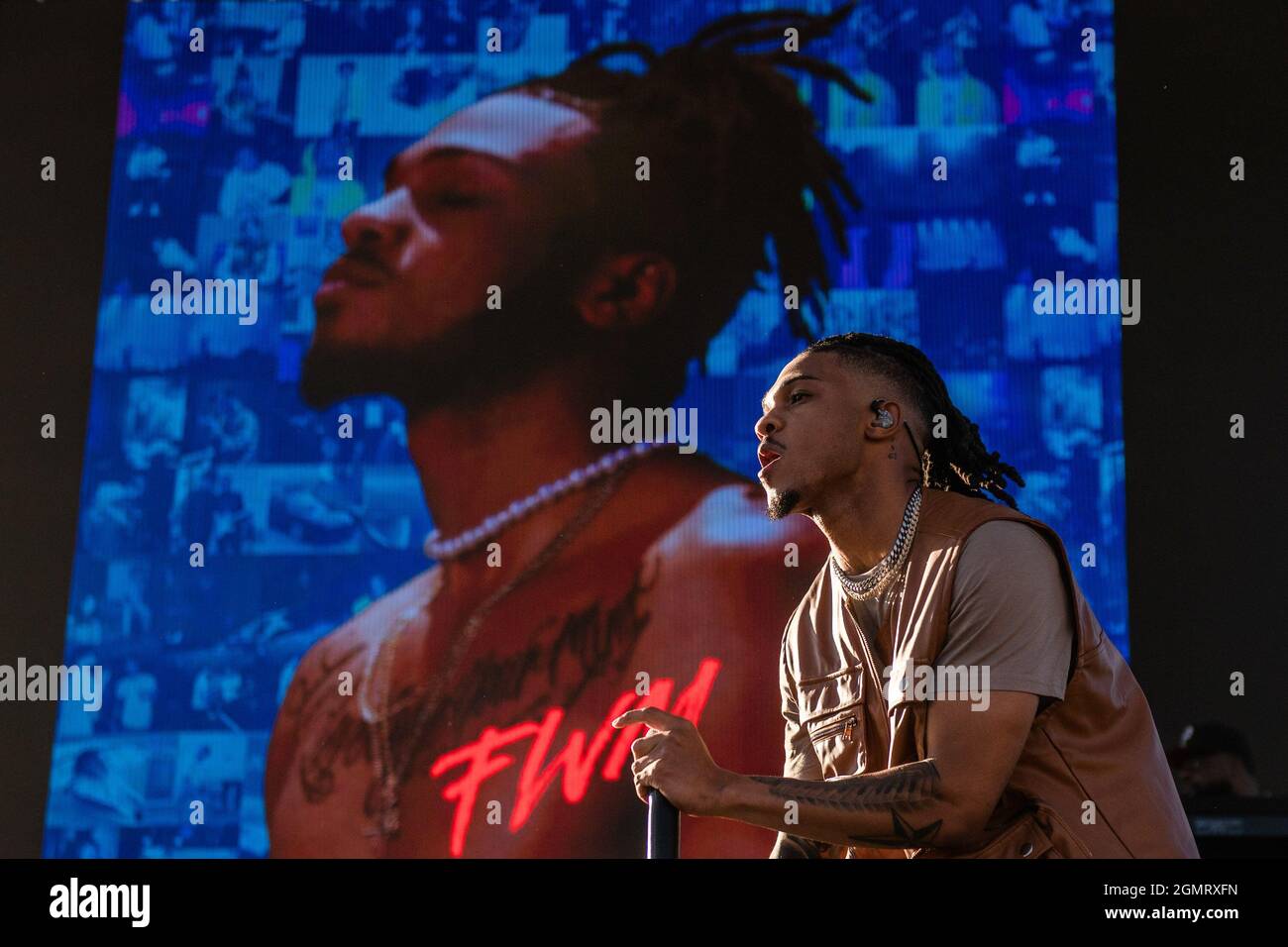 Tone Stith performs on Day Two of the Lights on Festival at Concord ...