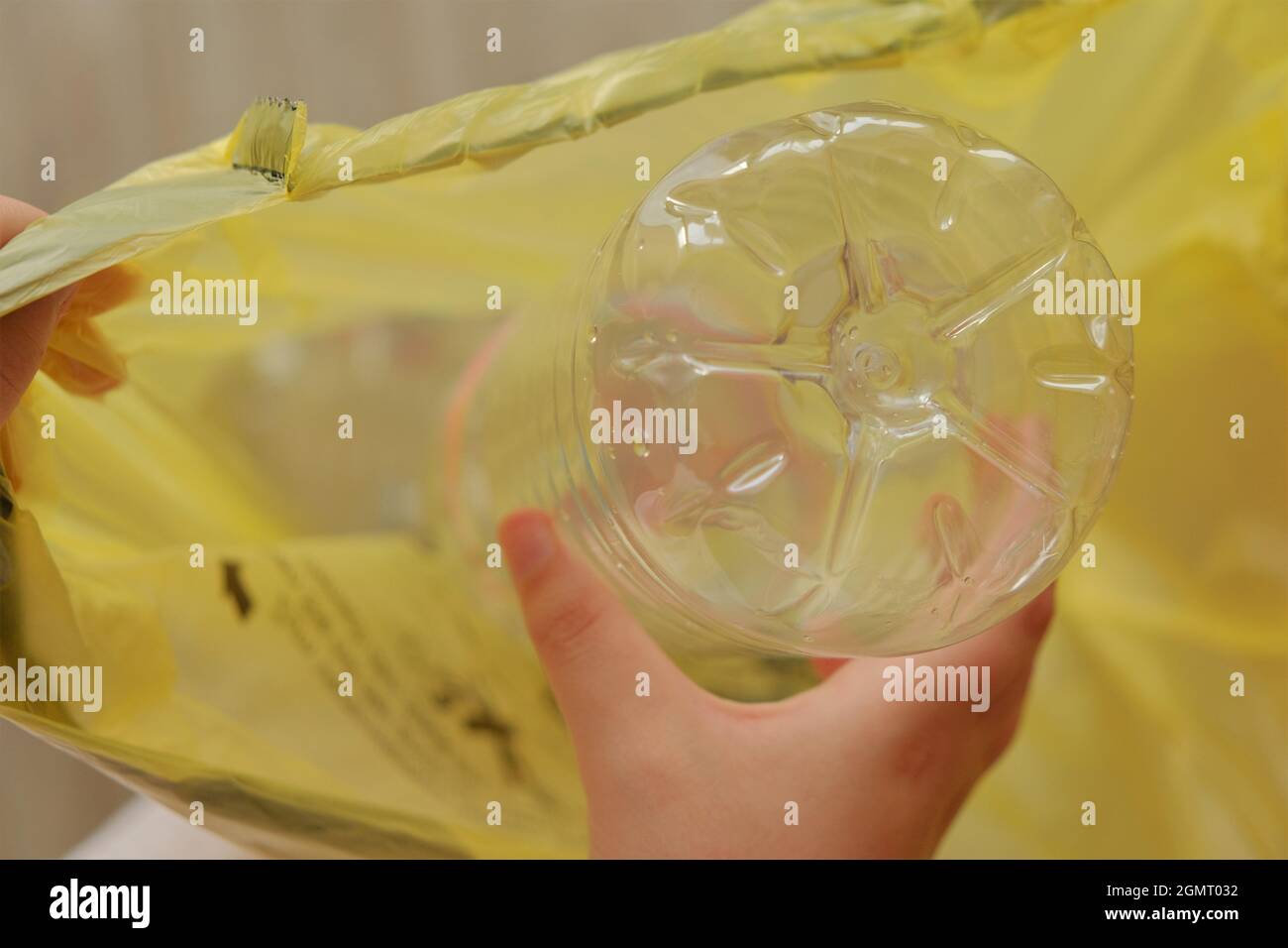Collecting plastic bottles hi-res stock photography and images - Alamy