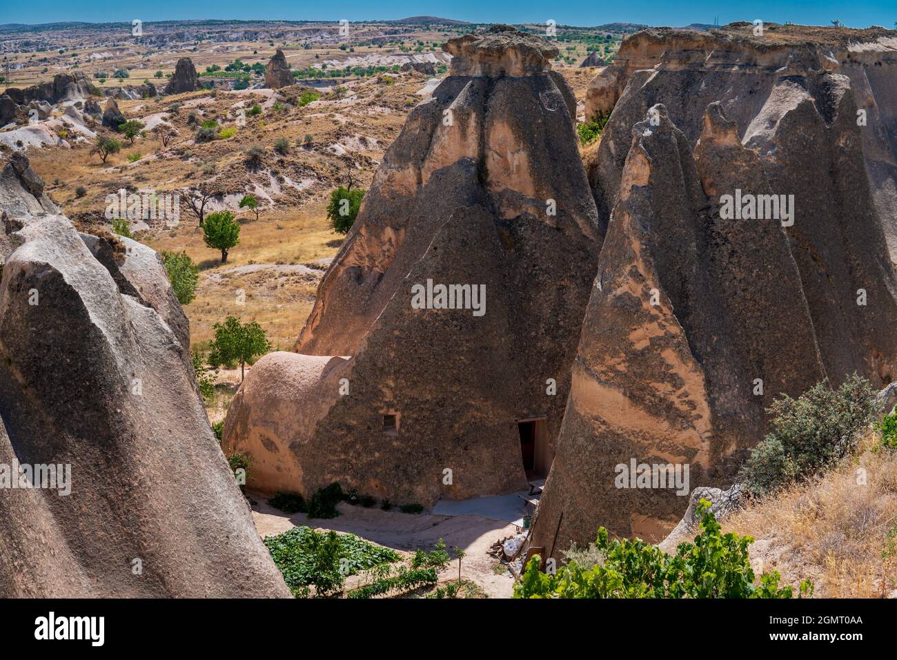 Cappadocia, A fairy chimney in Cappadocia, a fairy chimney turned into ...