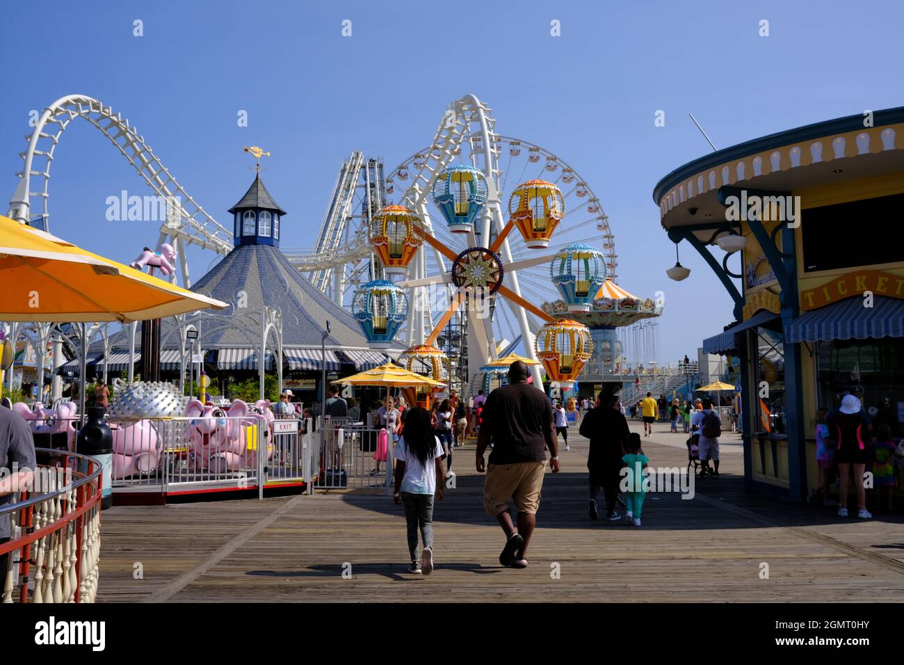 Ferris wheel wildwood hi-res stock photography and images - Alamy