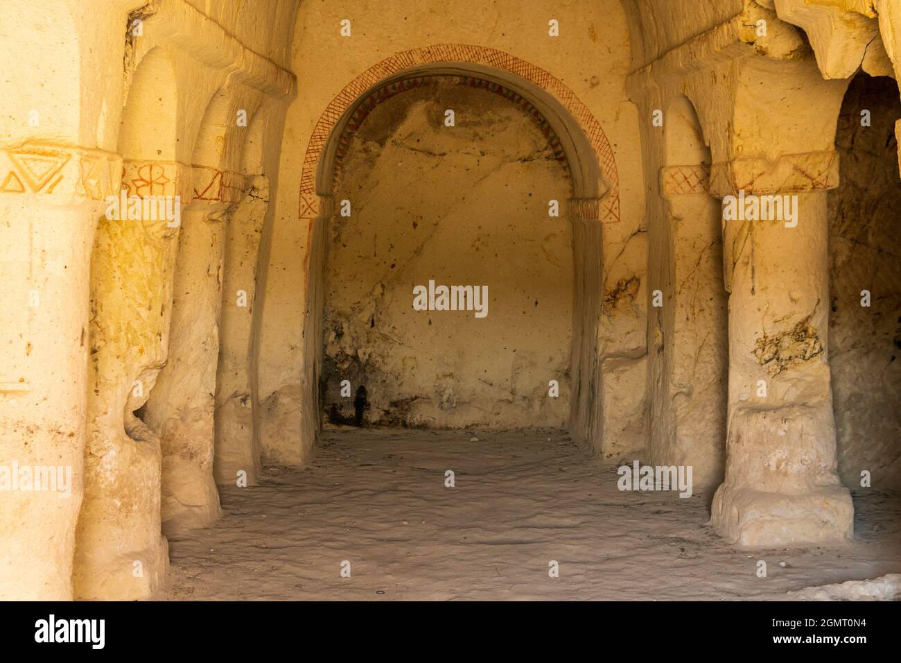 Church patterns, wall patterns found in an old church, old church in ...