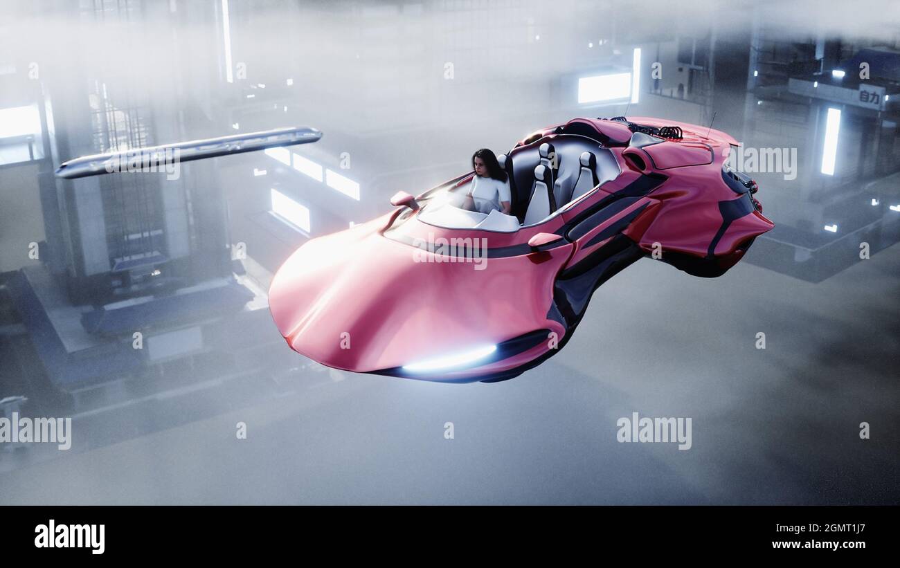 Future Concept Cars Flying