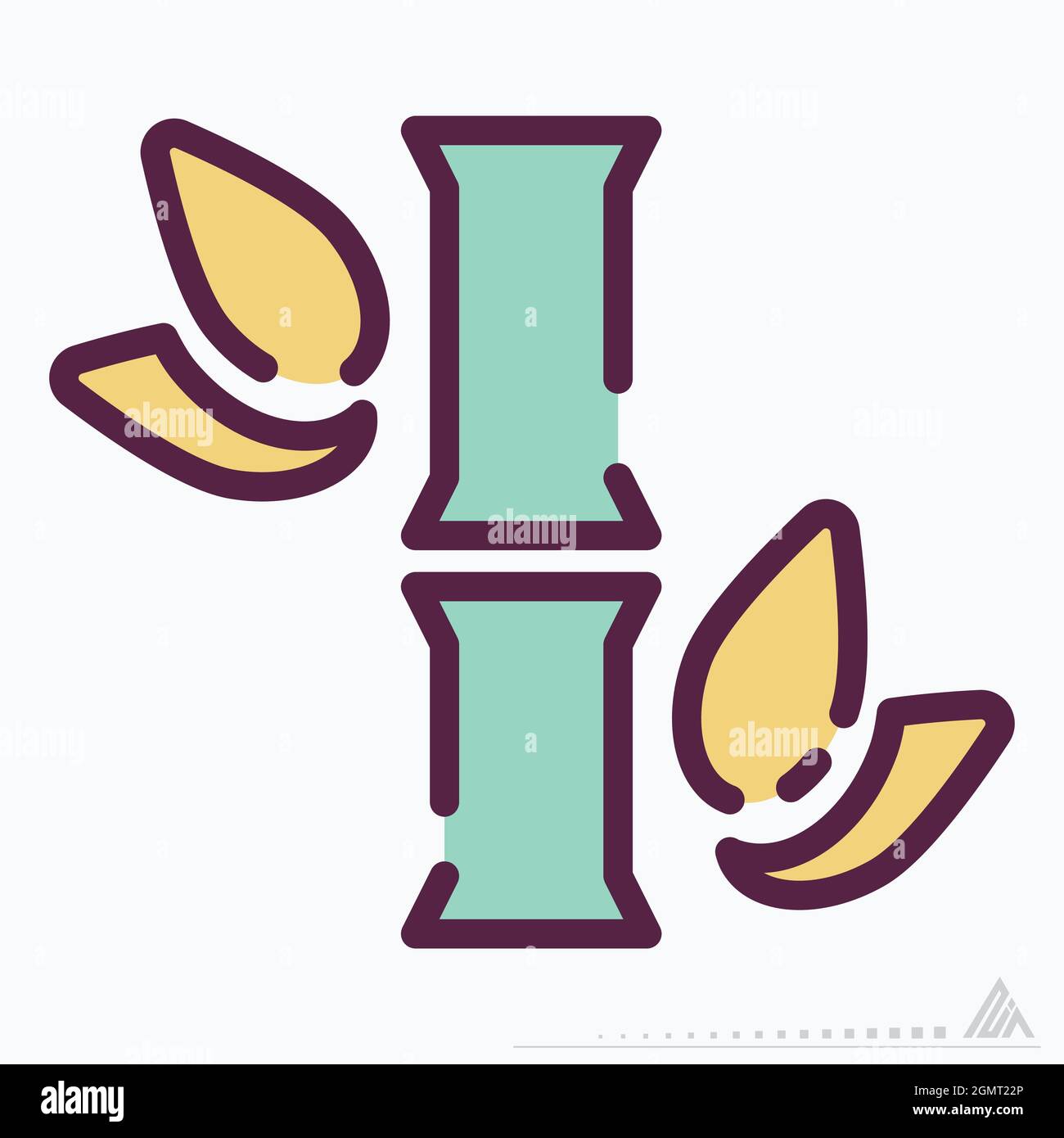 Bamboo cut out Stock Vector Images - Alamy