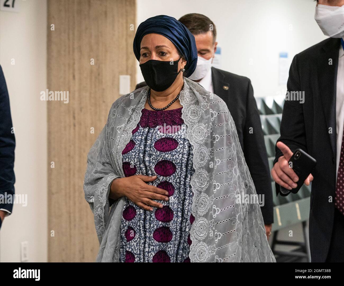 New York, NY - September 20, 2021: Deputy Secretary-General Amina Jane ...