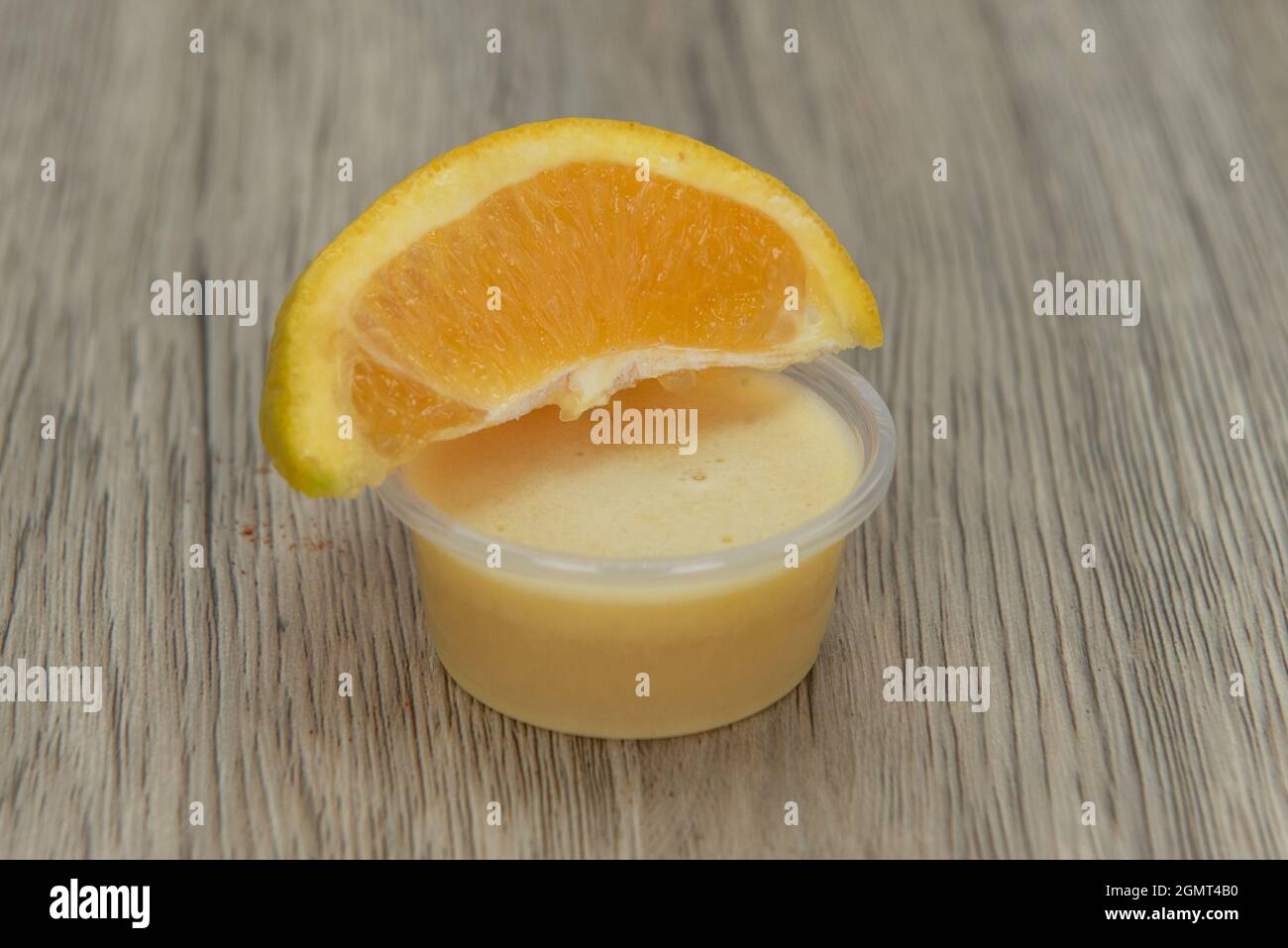 Small ginger shot to increase your immunity for better nutrition Stock ...