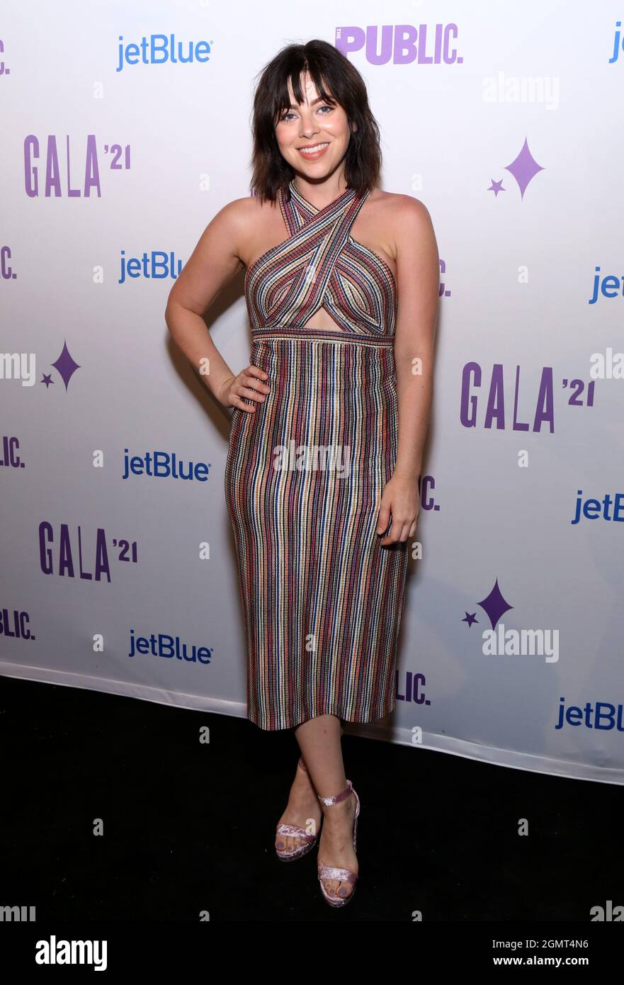 New York, NY, USA. 20th Sep, 2021. Krysta Rodriguez arrives at the 2021 ...