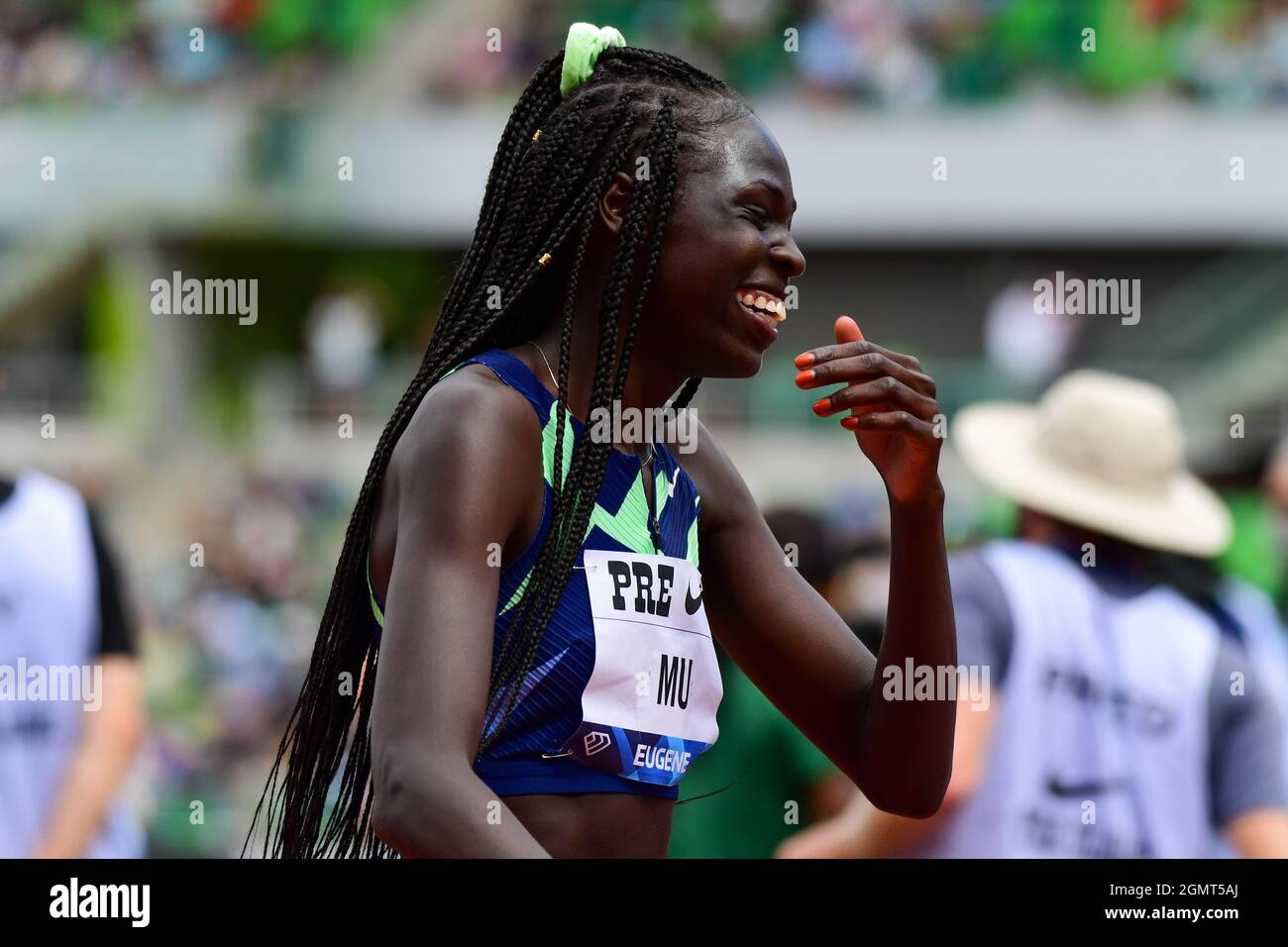 Athing mu usa finishes 800m 1 hi-res stock photography and images - Alamy