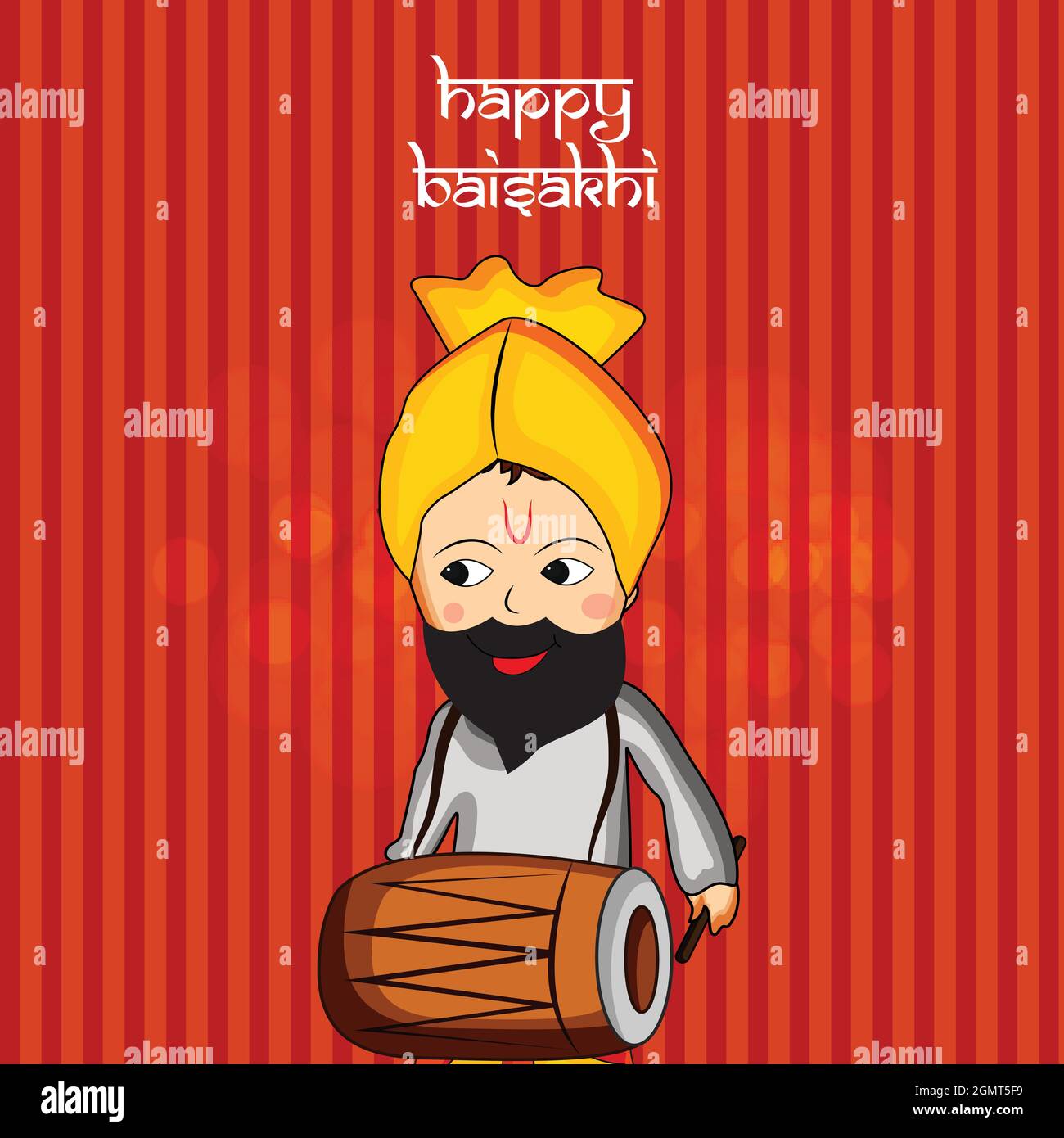 Lohri festival punjabi celebration Stock Vector Images - Alamy