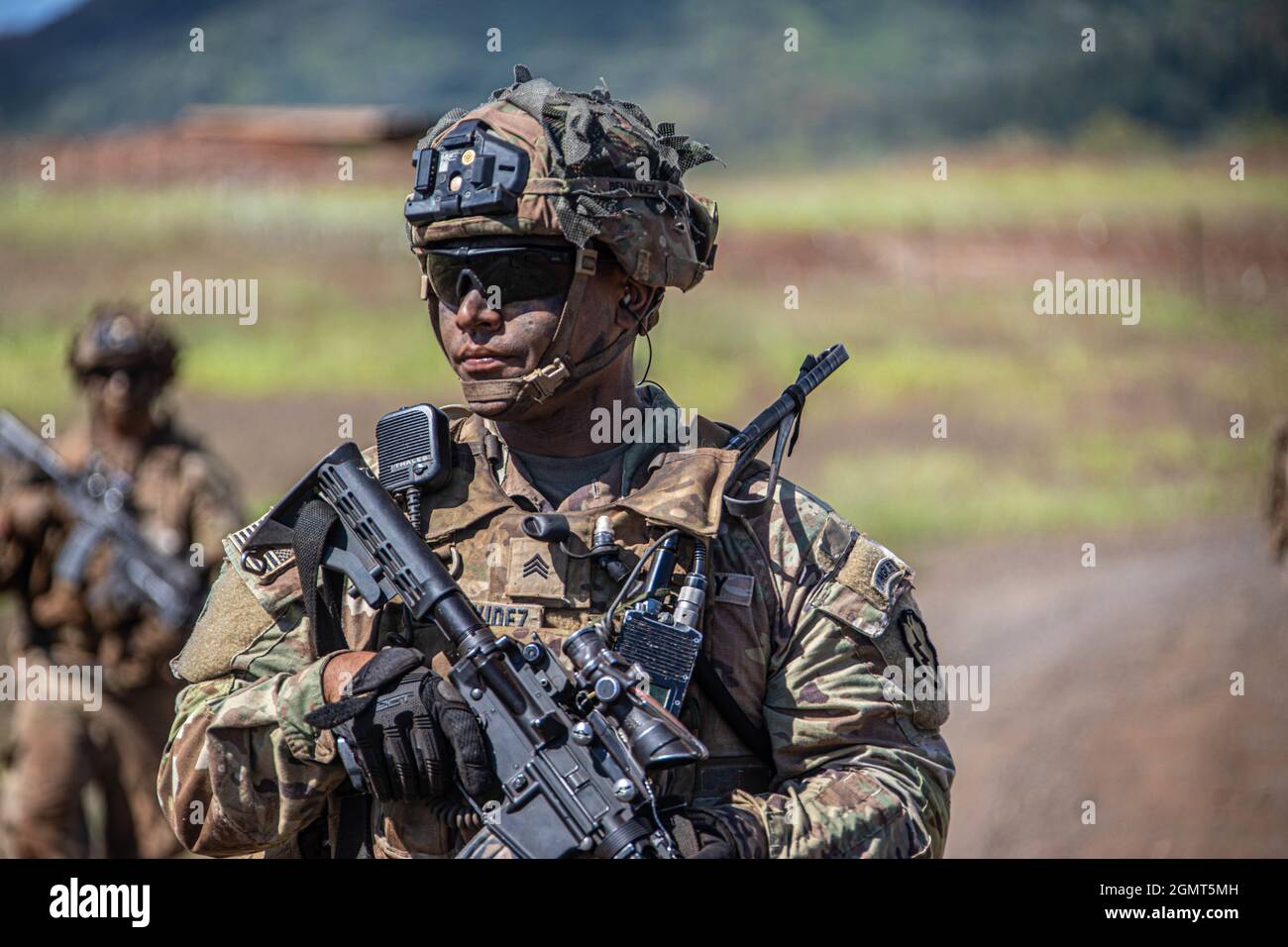 Soldiers assigned to 1st Battalion, 27th Infantry Regiment and 65th ...