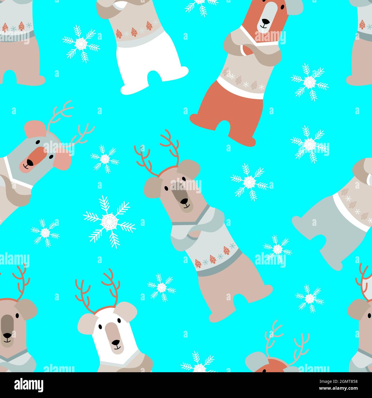 Hand Drawn Seamless Repeat Background Pattern Stock Photo - Alamy