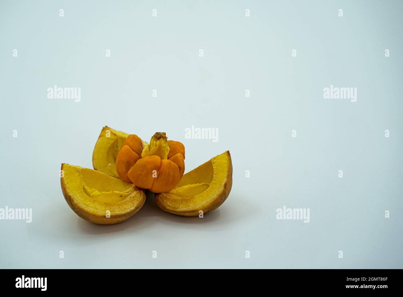 Local fruit called buah tampoi or Baccaurea macrocarpa. native to South ...