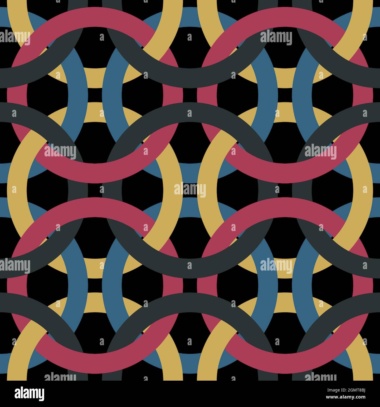 Hand Drawn Seamless Repeat Background Pattern Stock Photo - Alamy