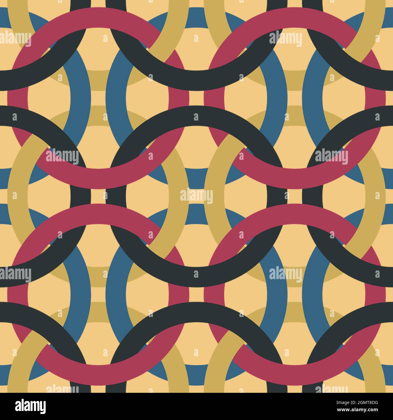 Hand Drawn Seamless Repeat Background Pattern Stock Photo - Alamy