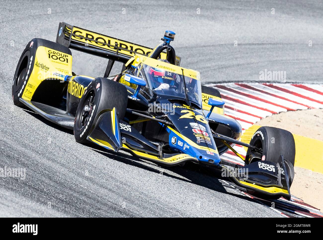 Monterey Race. 19th Sep, 2021. U.S.A. Andretti Autosport w/ Curb ...