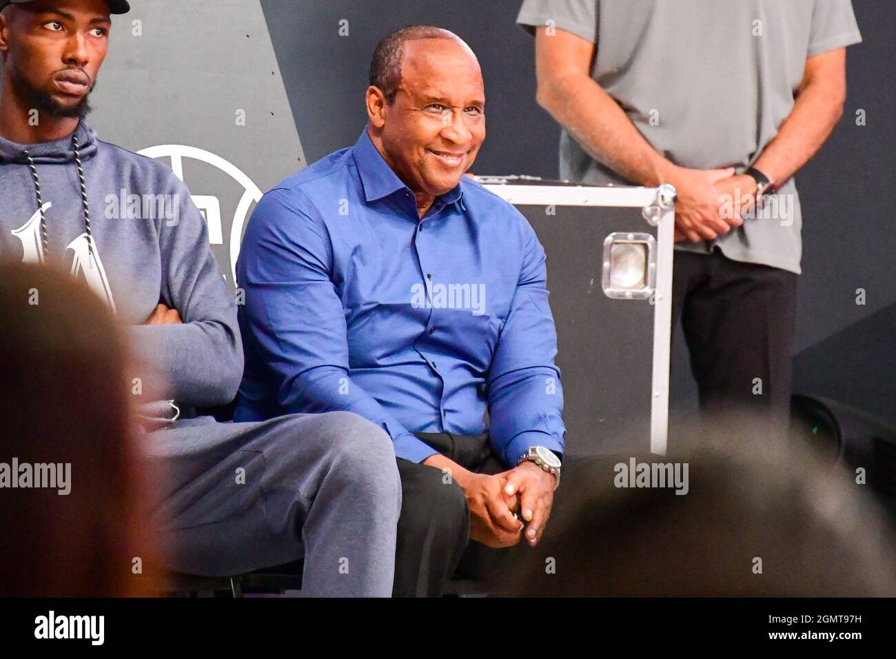 Inglewood Mayor James T. Butts during a groundbreaking ceremony for the ...