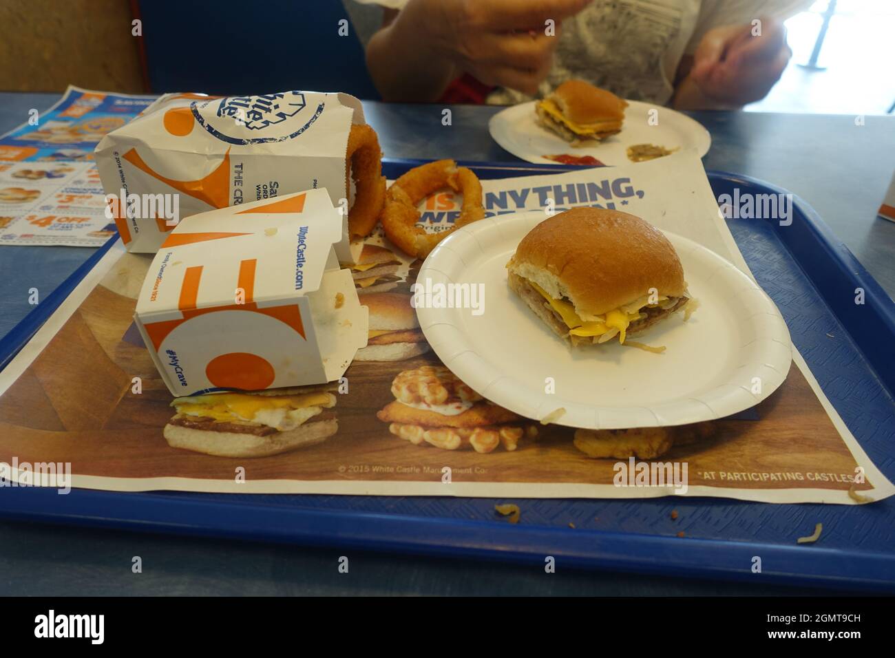 White Castle is Americas first fast food chain Stock Photo - Alamy