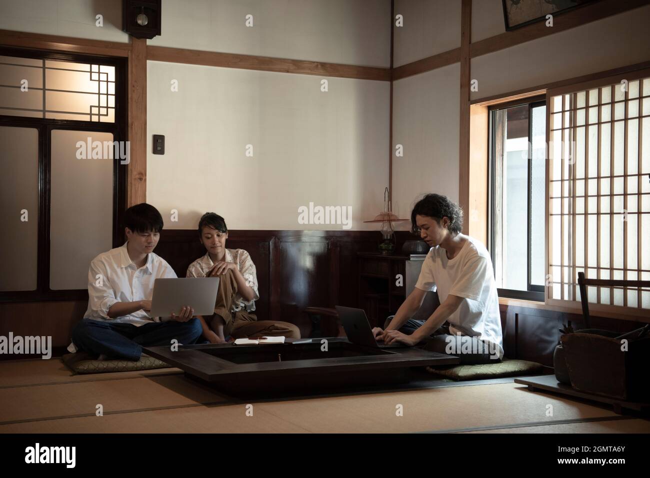 Traditional Japanese House - Work on Vacation Stock Photo - Alamy