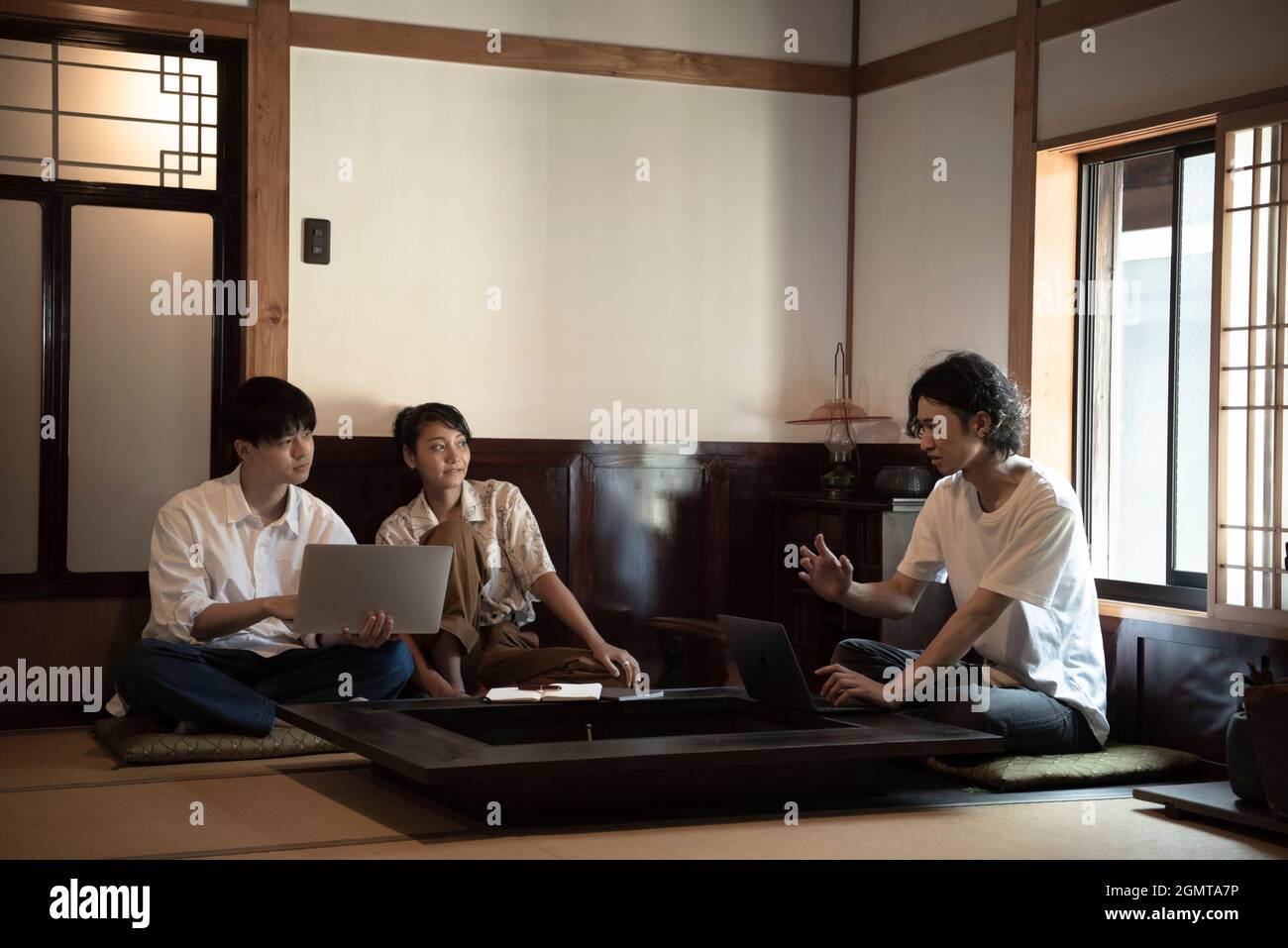 Traditional Japanese House - Work on Vacation Stock Photo - Alamy