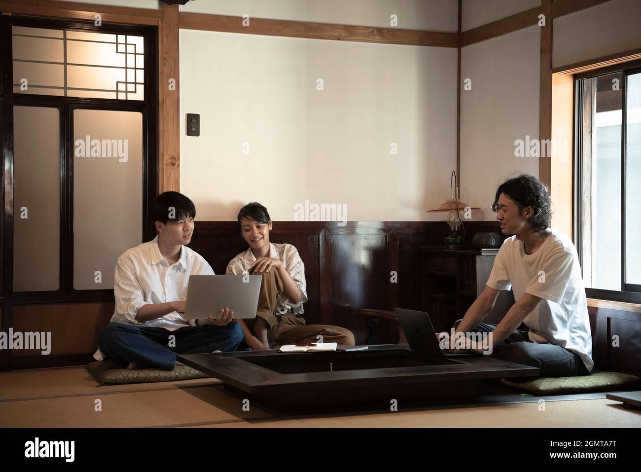 Traditional Japanese House - Work on Vacation Stock Photo - Alamy