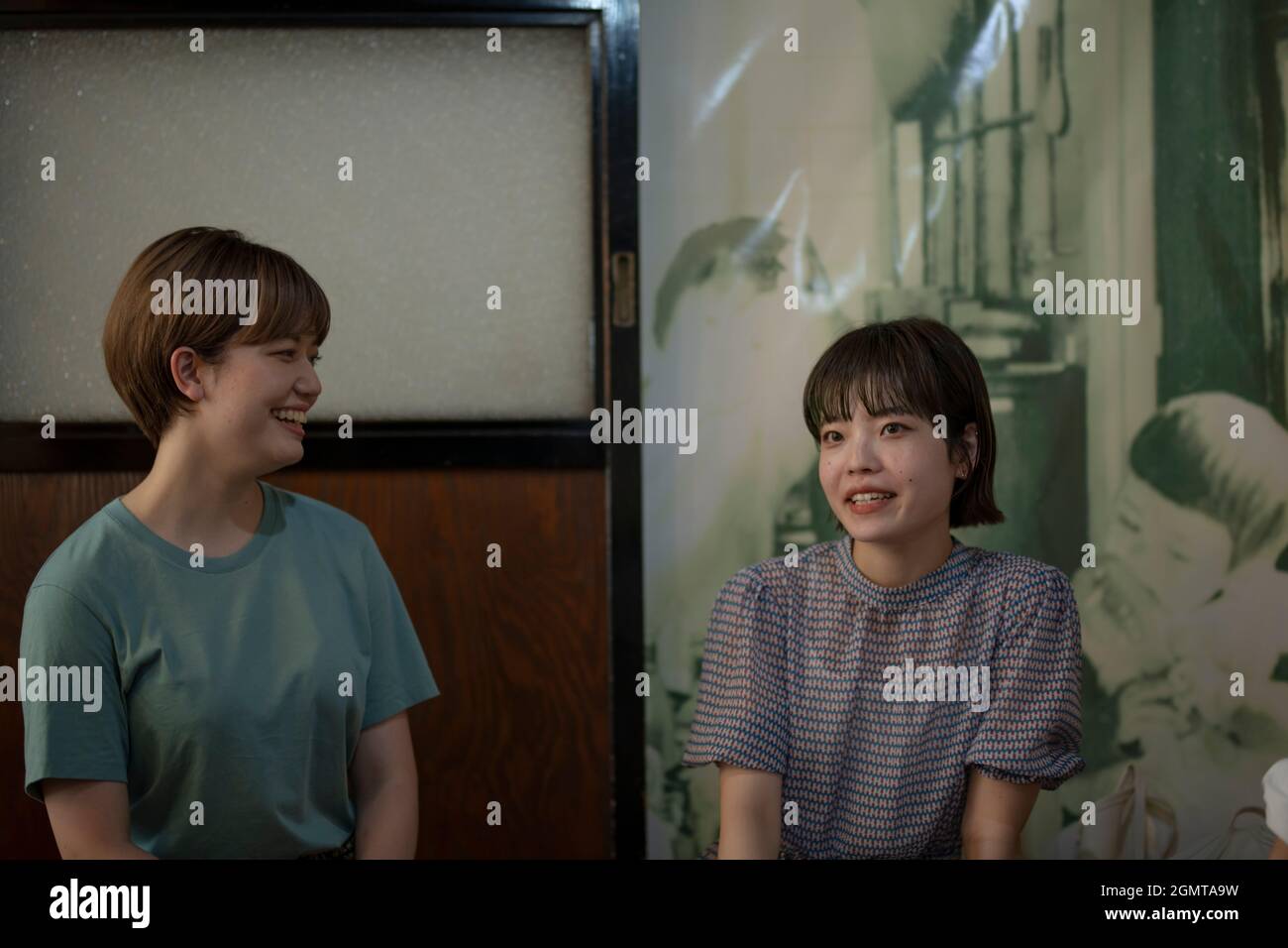 Traditional Japanese House - Chat Stock Photo - Alamy