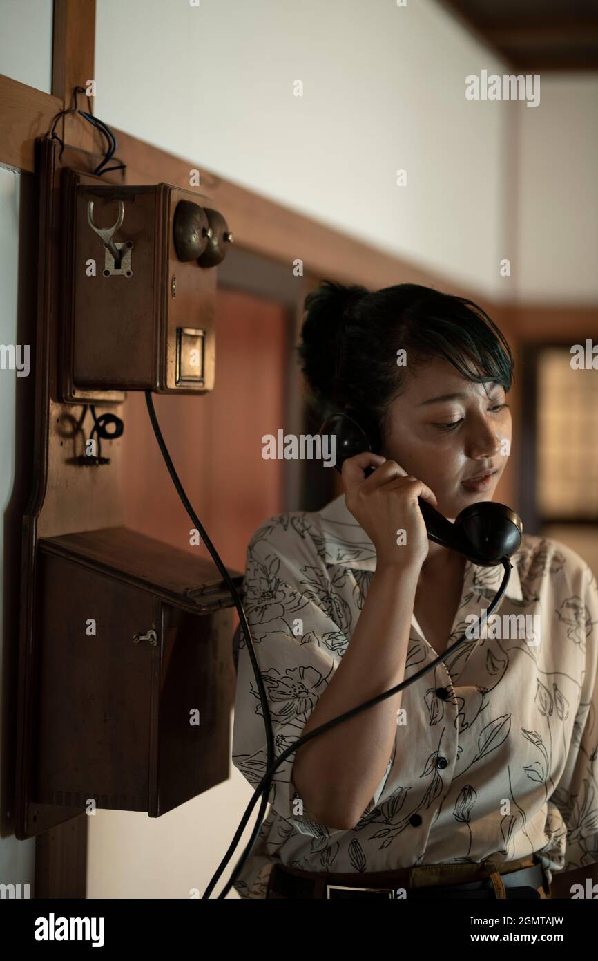 Telephone japanese hi-res stock photography and images - Alamy