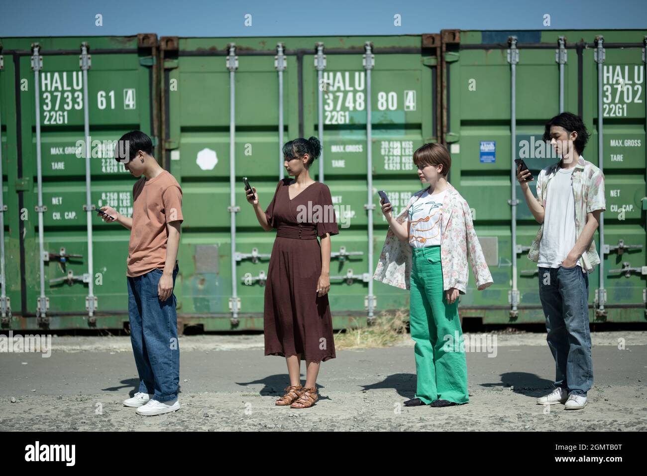 Portrait of Generation Z Stock Photo - Alamy