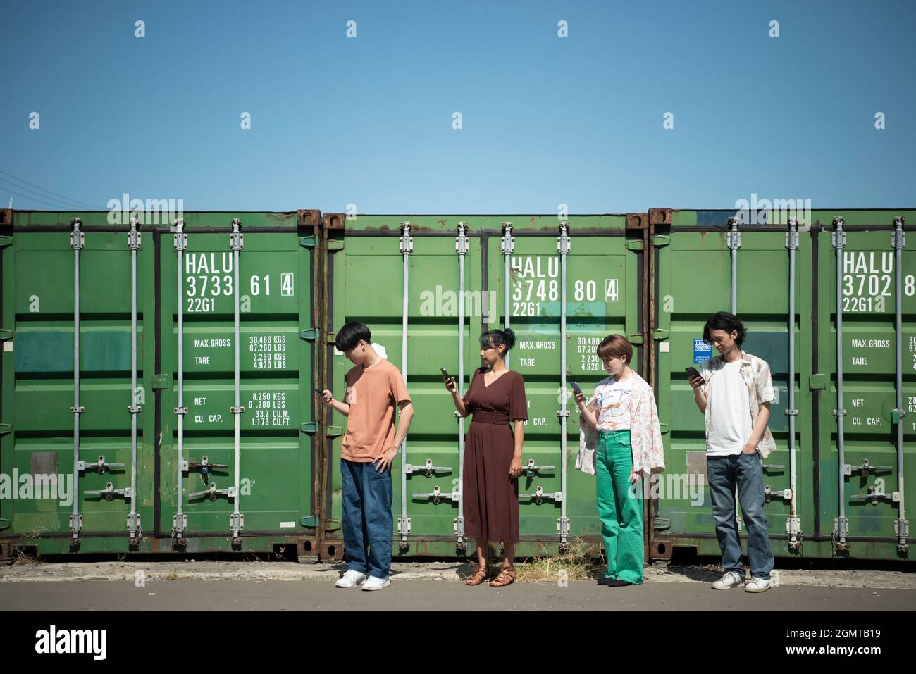 Portrait of Generation Z Stock Photo - Alamy