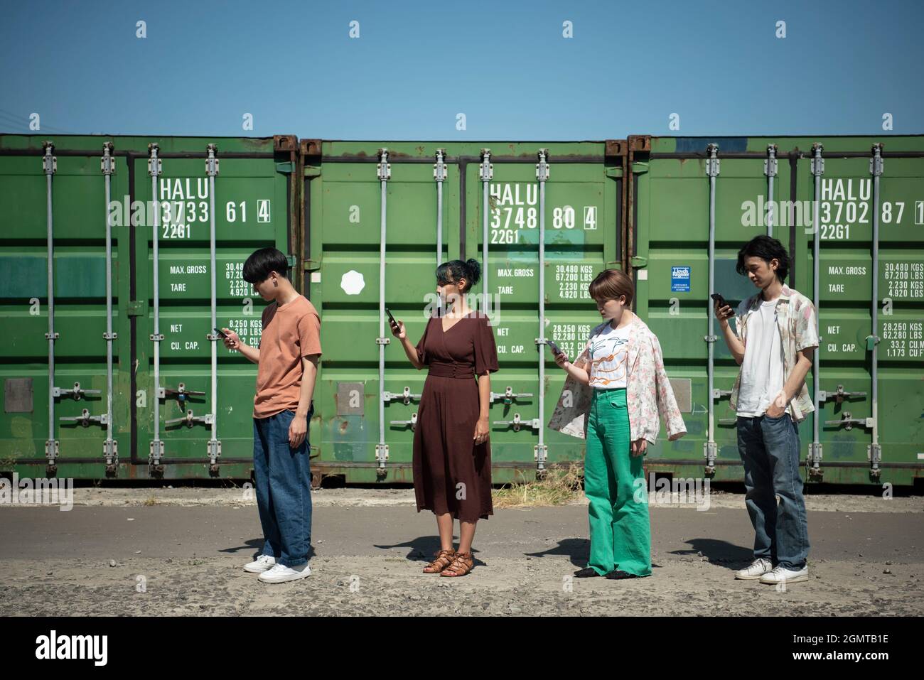 Portrait of Generation Z Stock Photo - Alamy